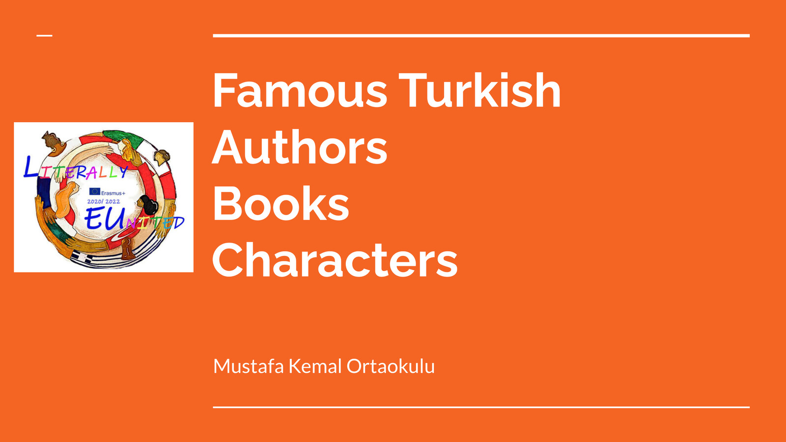 Famous Turkish Authors, Books and Characters by Kerim Sivrikaya - Flipsnack