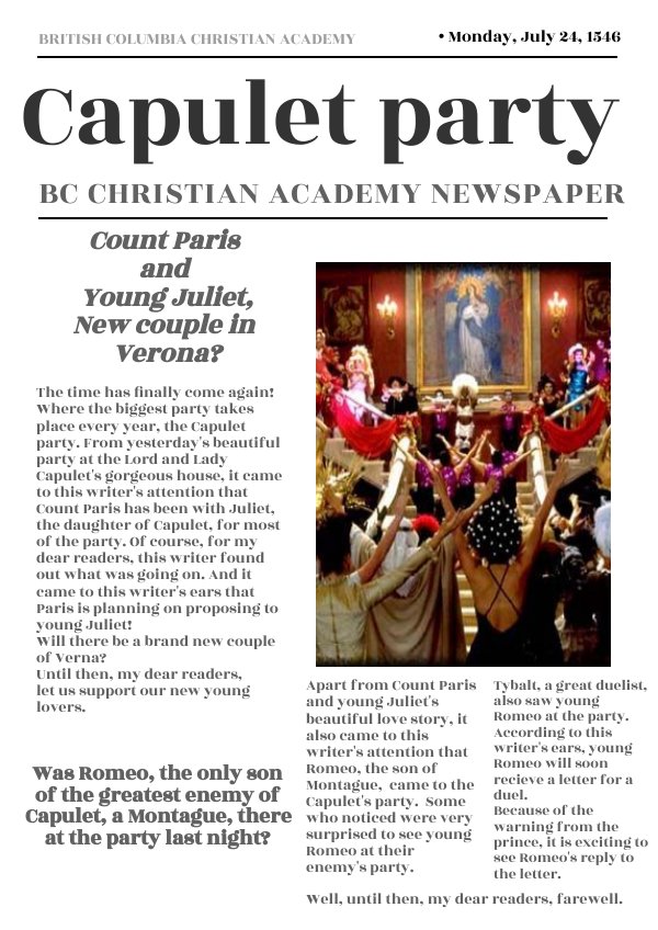 Capulet Party by Gina 진아 - Flipsnack