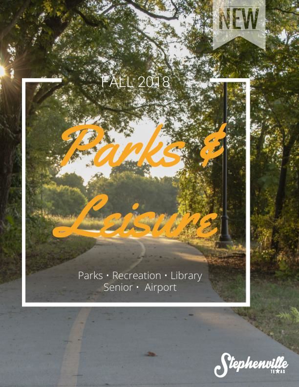 Parks and Leisure Fall Guide 2018 by Jennifer Basham - Flipsnack