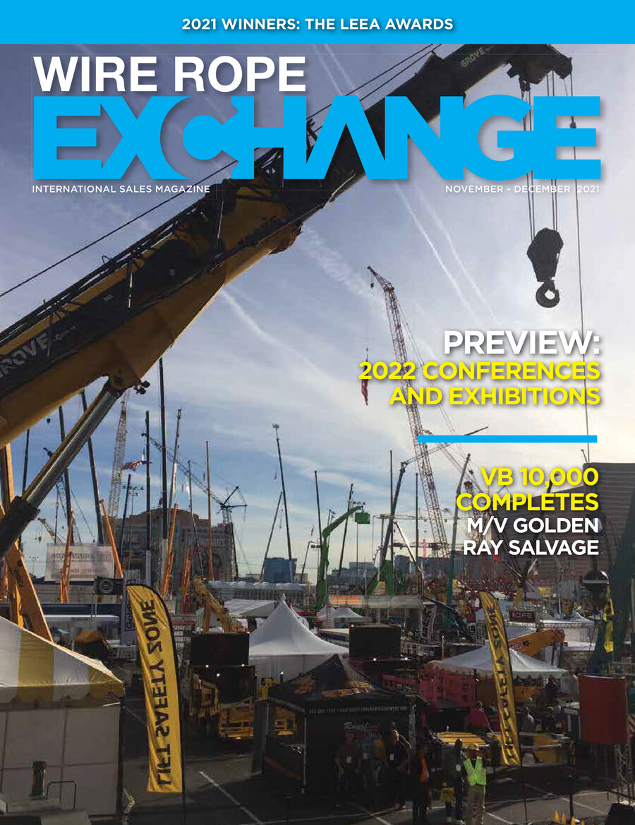 November/December 2021 Wire Rope Exchange by Wire Rope Exchange - Flipsnack