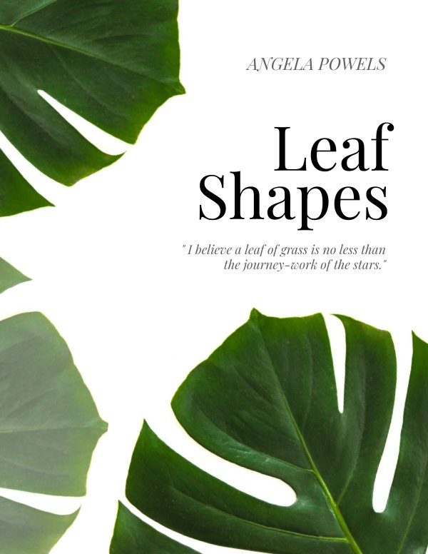 Green Leaves Book Cover Template by Flipsnack templates - Flipsnack