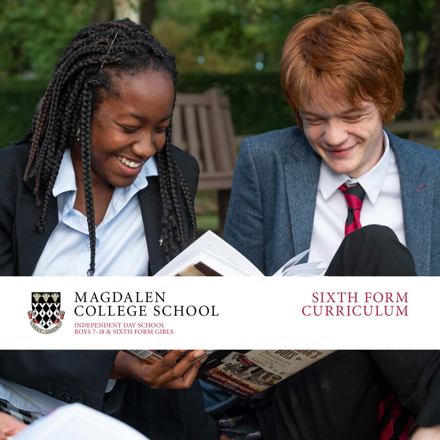 Sixth Form Curriculum Guide 2022 by MCS - Flipsnack