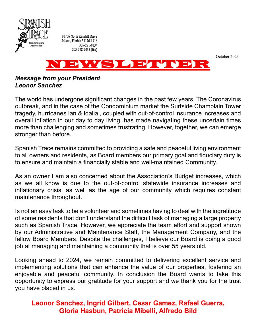 STC-Message from president by JORGE GIMENEZ - Flipsnack