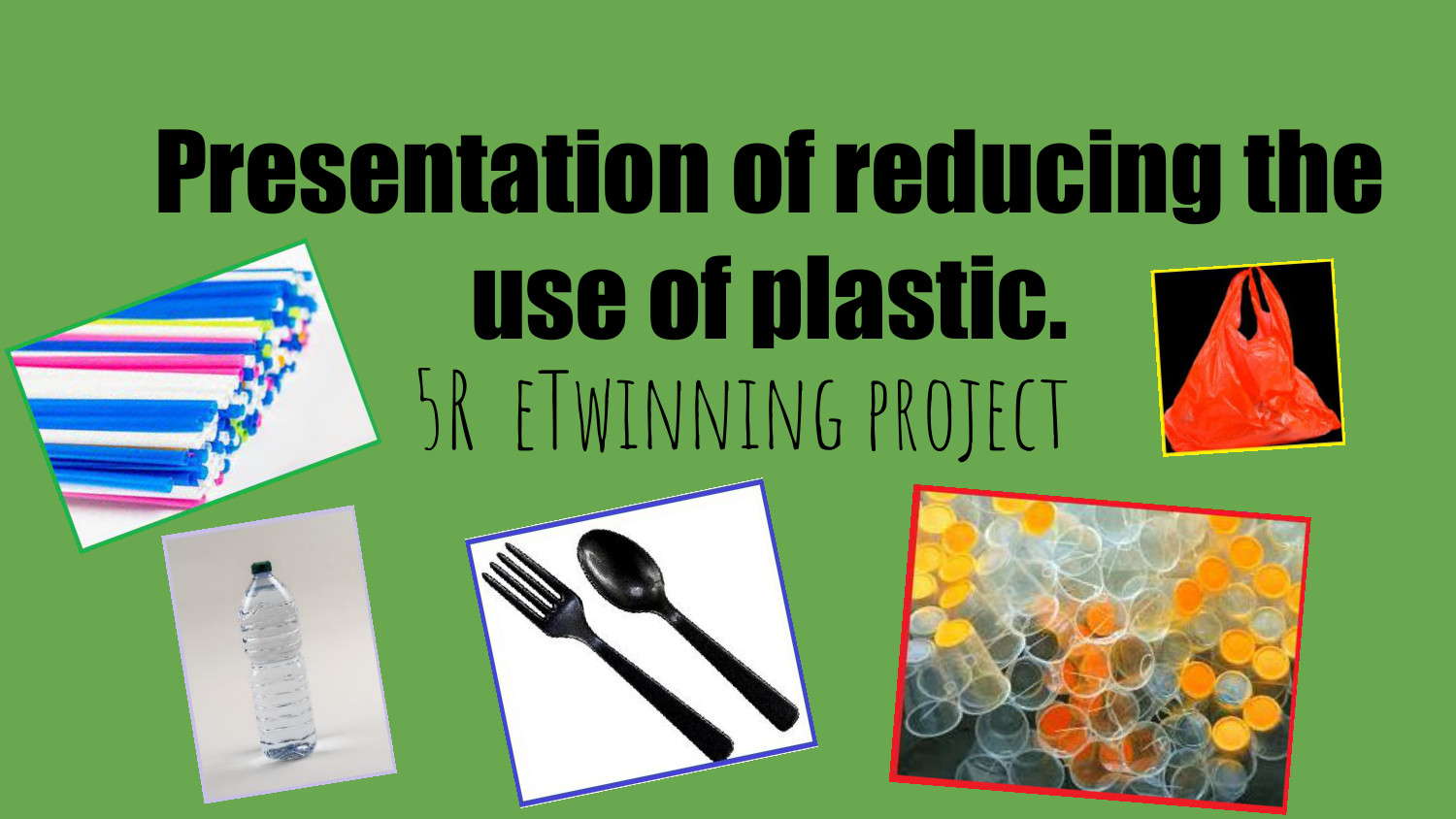 Presentation on reducing the use of plastic. by Me eTwinning - Flipsnack