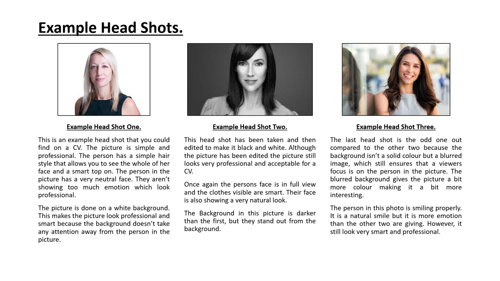 Task 4 - Example Head Shots by Emily Grey - Flipsnack