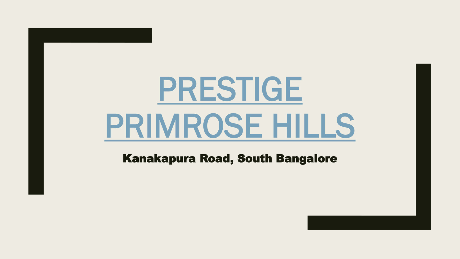 Prestige Primrose Hills Bangalore Prelaunch Reviews by ...