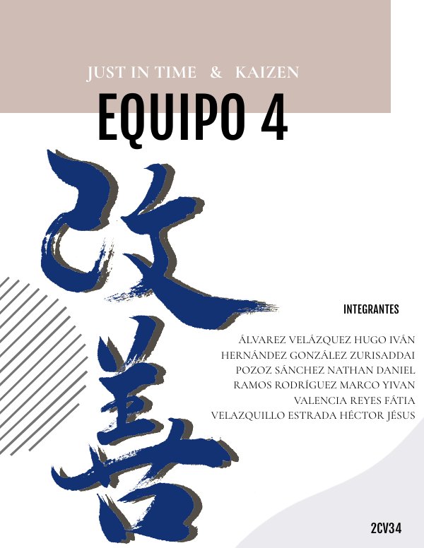 REVISTA KAIZEN Y JIT - EQUIPO4 by Zurisaddai... - Flipsnack