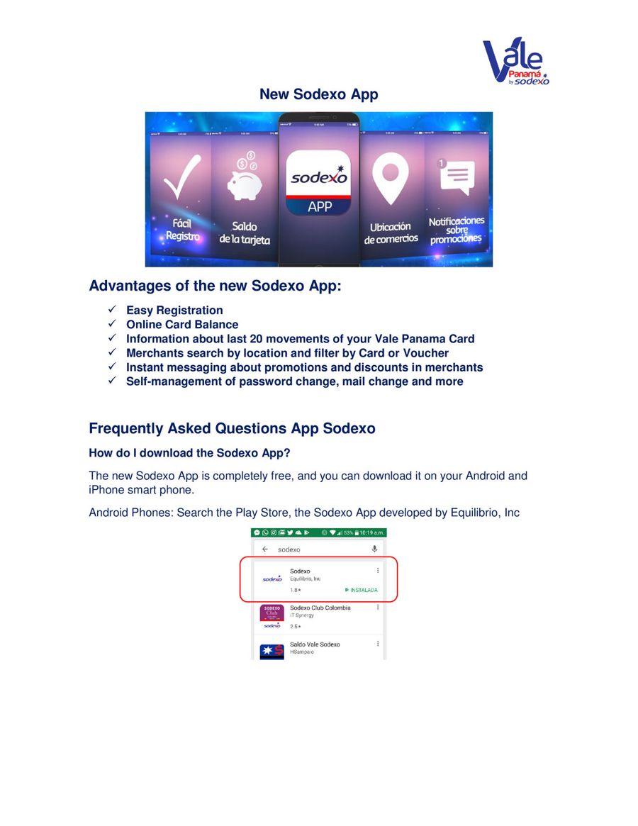 Sodexo App User Guide by Daniel Albares - Flipsnack