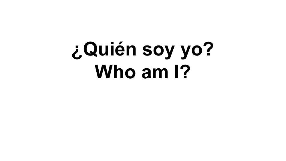 ¿Quién soy yo? Who am I? by christiansenr - Flipsnack