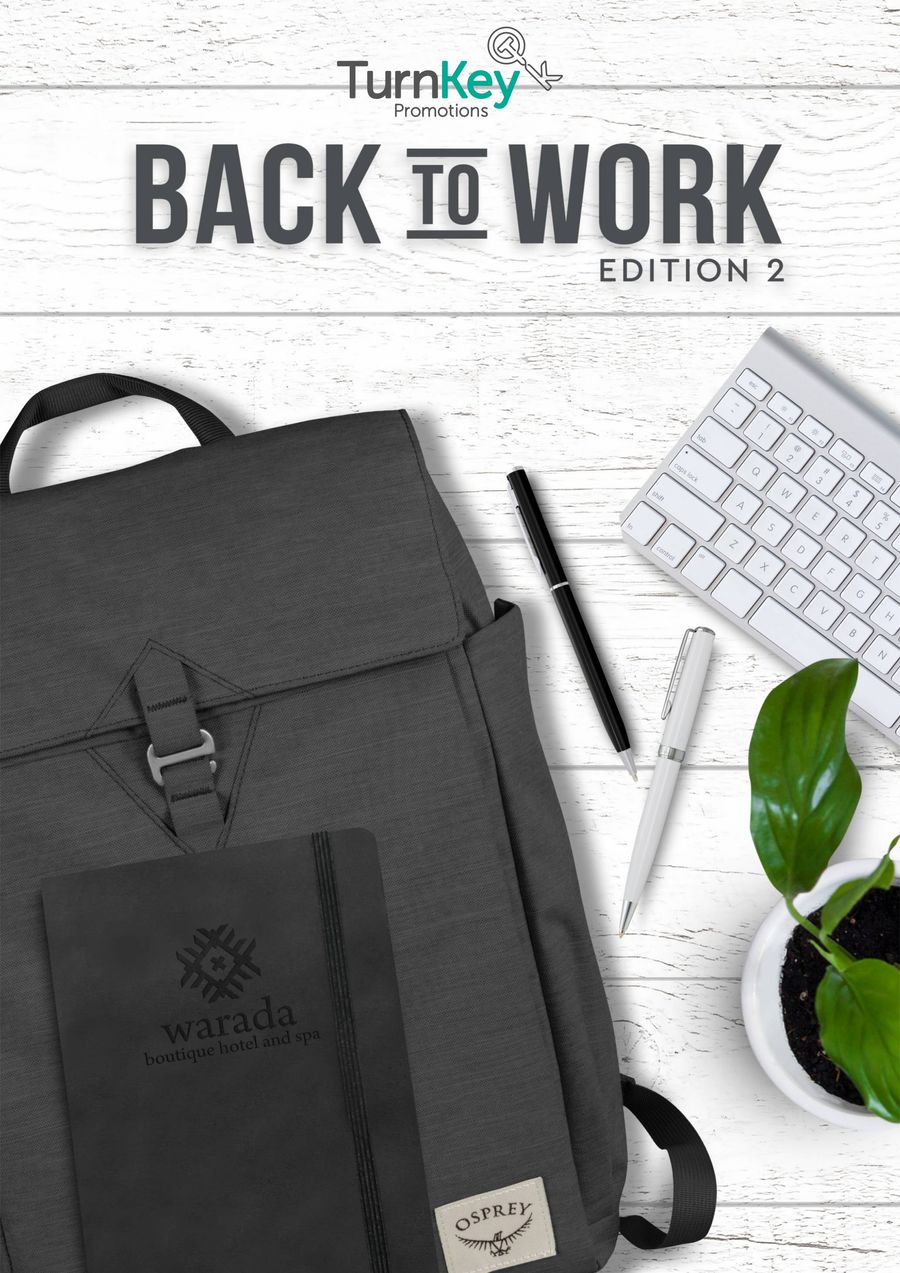 Back To Work Edition 2 (TurnKey Promotions) by Australasian Promotional ...