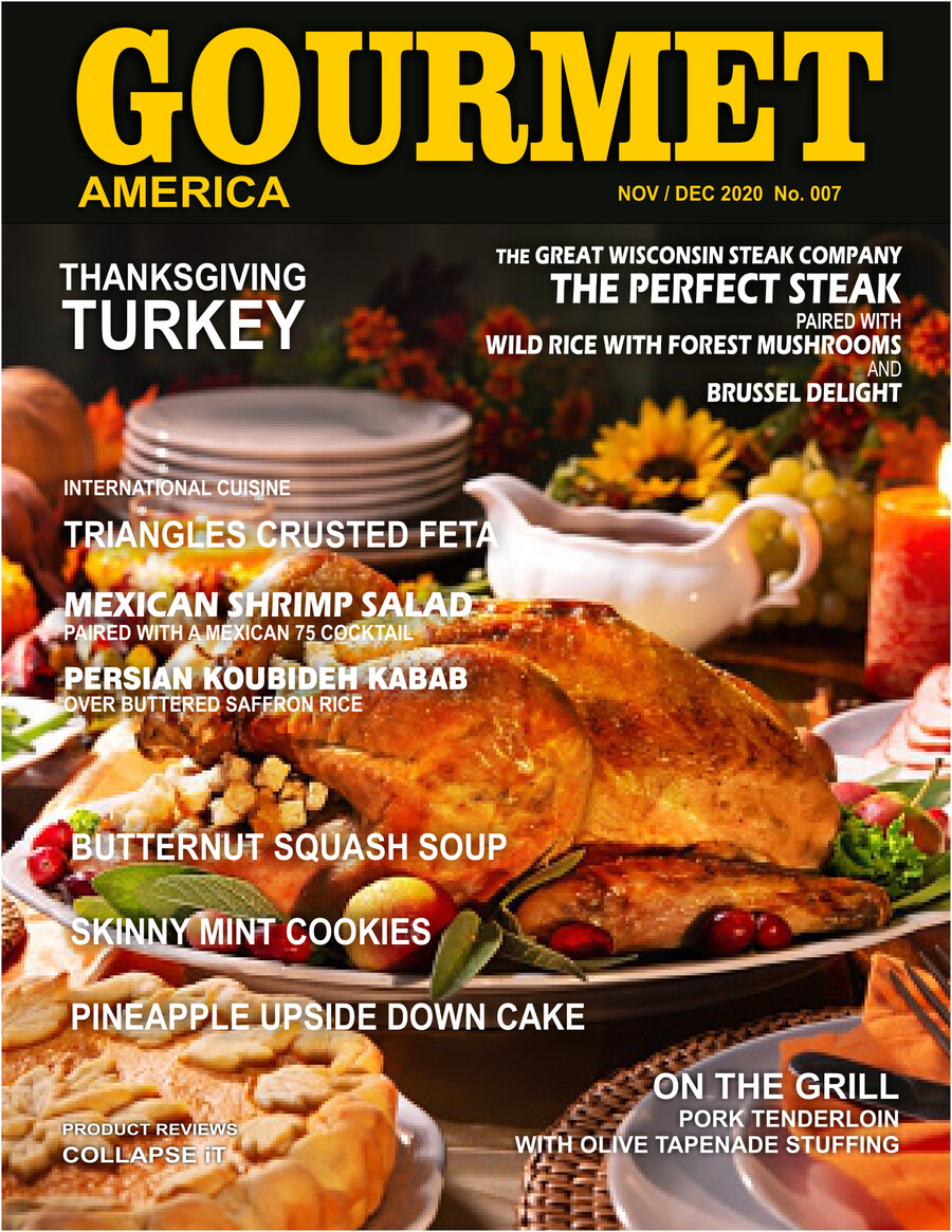 FREE Copy of Gourmet America Magazine Nov/Dec 2020 by Gourmet ...