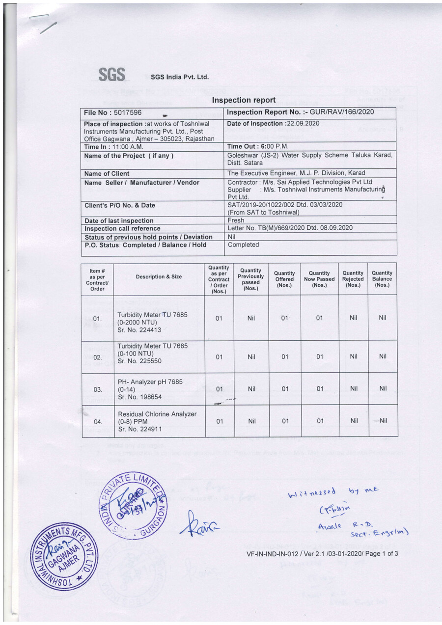 MJP Third Party Inspection Documents by NM - Flipsnack