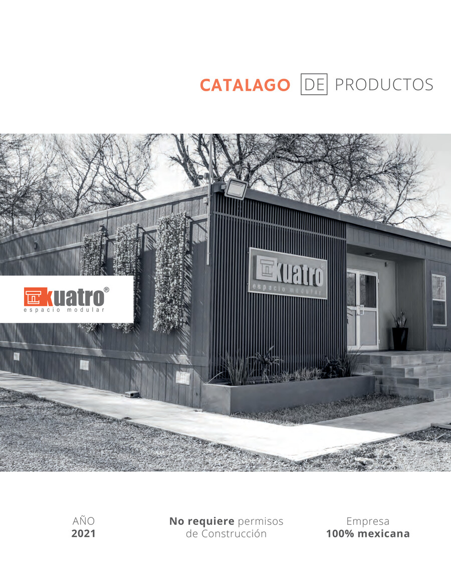 Catalogo (carta mayo 2021 baja compress) by Kuatro Modulares - Flipsnack