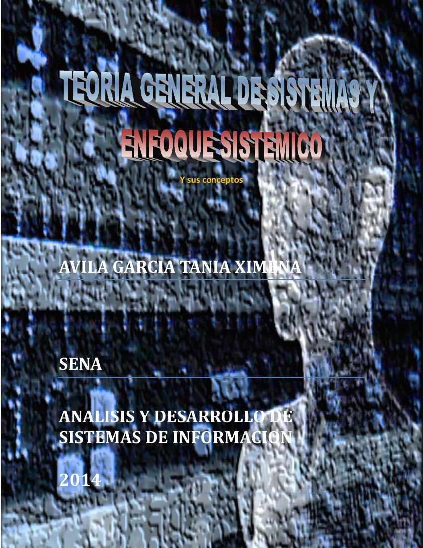 TEORIA GENERAL DE SISTEMA SENNA XIMENA. by tania ximena... - Flipsnack