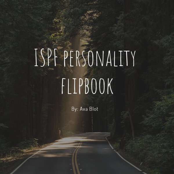 Personality flipbook by avblot01 - Flipsnack