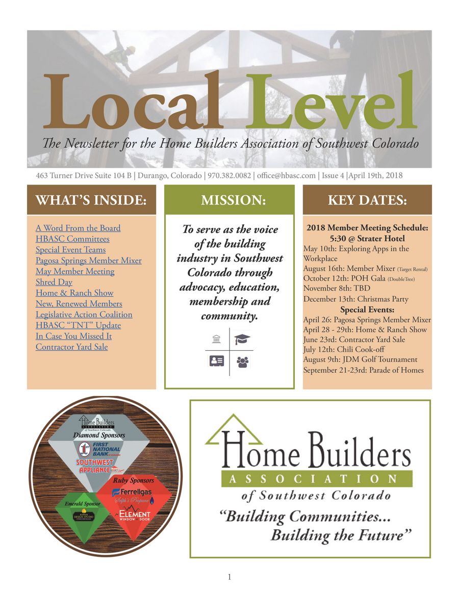 The Local Level ~ Thursday @ 3 - April Edition... - Flipsnack