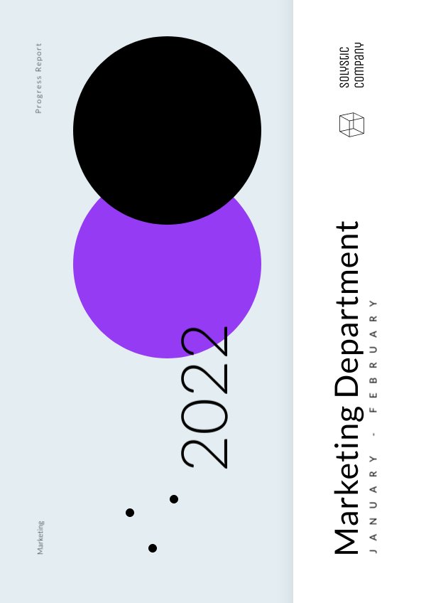 Editable Progress Report Template by Flipsnack templates - Flipsnack