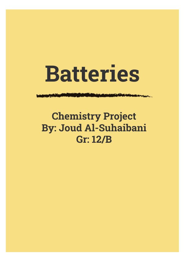 Batteries by - Flipsnack