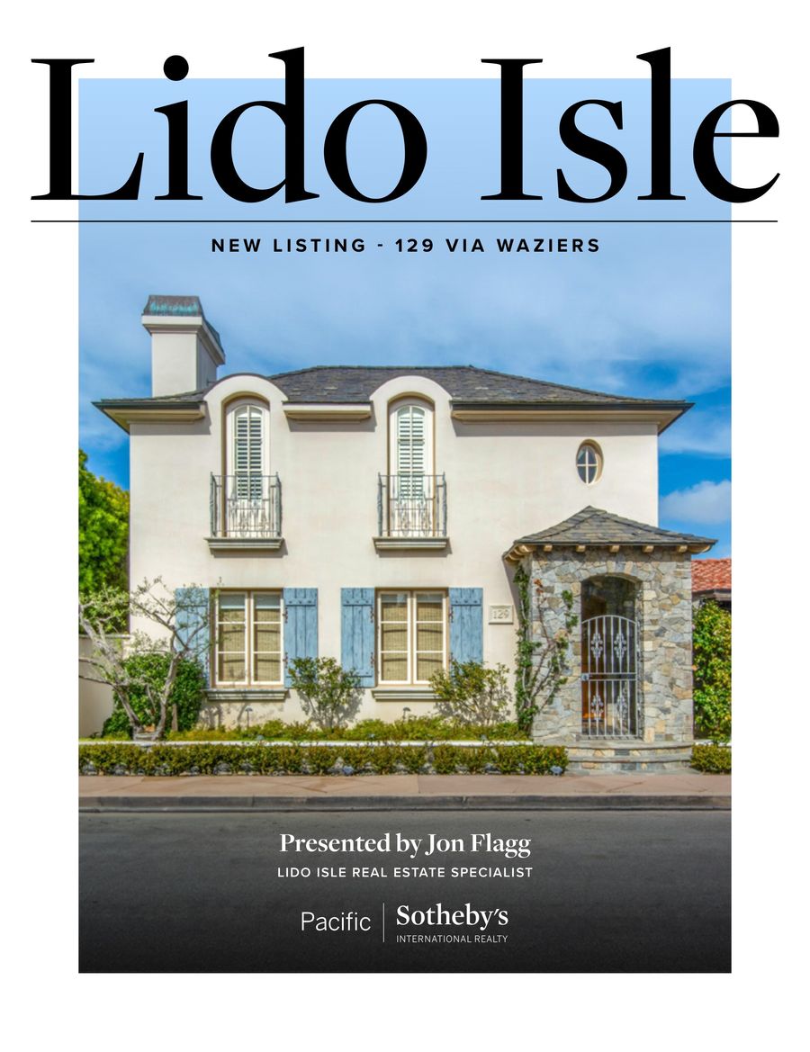 Jon Flagg | Lido Isle Real Estate Expert by digimag - Flipsnack