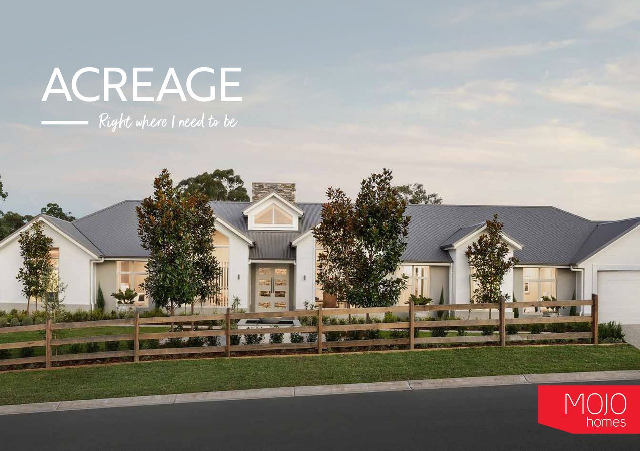 MOJO Homes - Acreage by Xplore