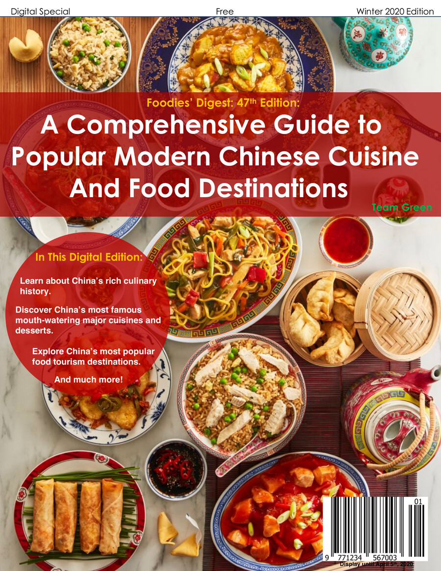 A Comprehensive Guide to Popular Modern Chinese Cuisine by Tony Tin ...