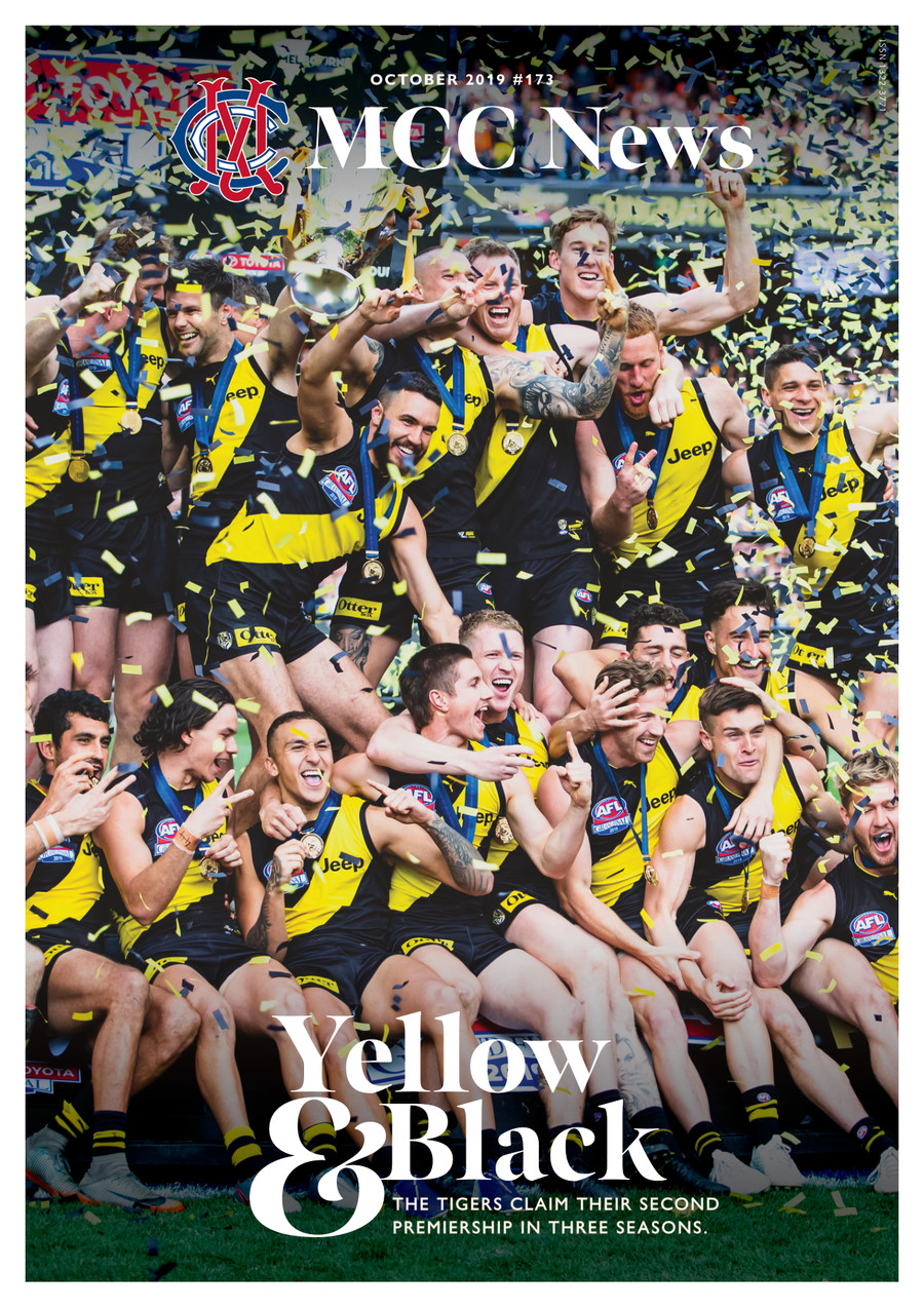 MCC News - October 2019 #173 by melbournecricketclub - Flipsnack