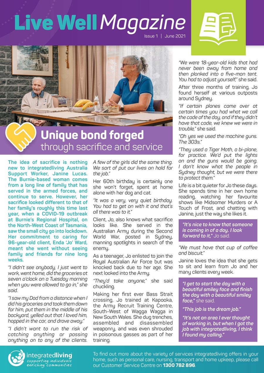 integratedliving Live Well Magazine - Issue 1 June 2021 by... - Flipsnack