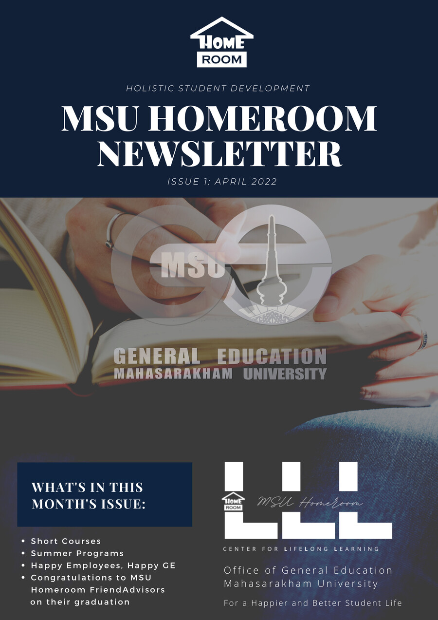 MSU Homeroom Newsletter Issue 1 by GE Center for Lif... - Flipsnack