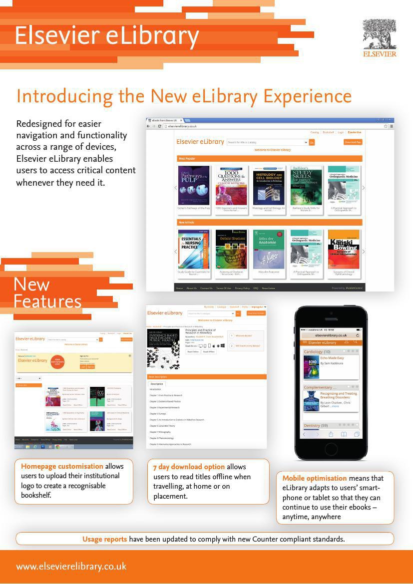 eLibraryExperience New Feature Leaflet by Elsevier Education - Flipsnack