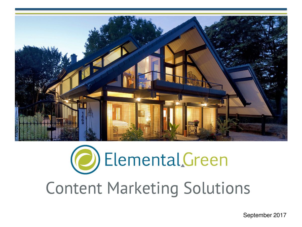 Elemental Green Marketing Guide by Elemental Green - Flipsnack