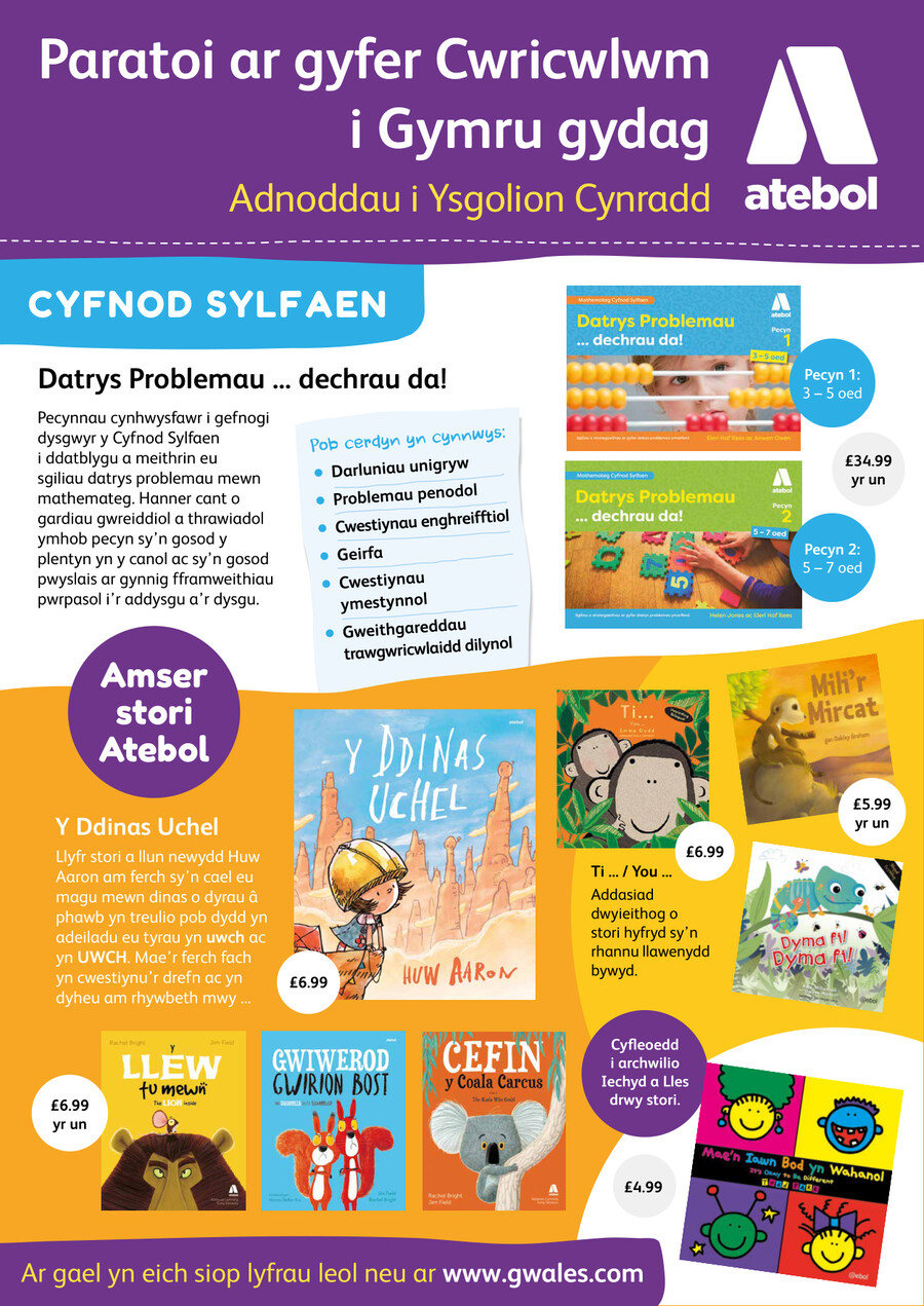 Paratoi ar gyfer Cwricwlwm i Gymru - Ysgolion Cynradd by Atebol - Flipsnack