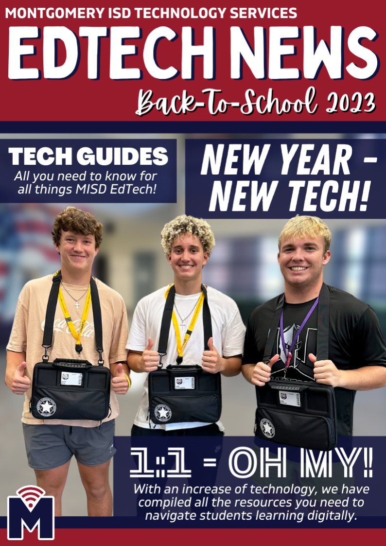 MISD EdTech News: Back to School 2023 by Diana Teel - Flipsnack