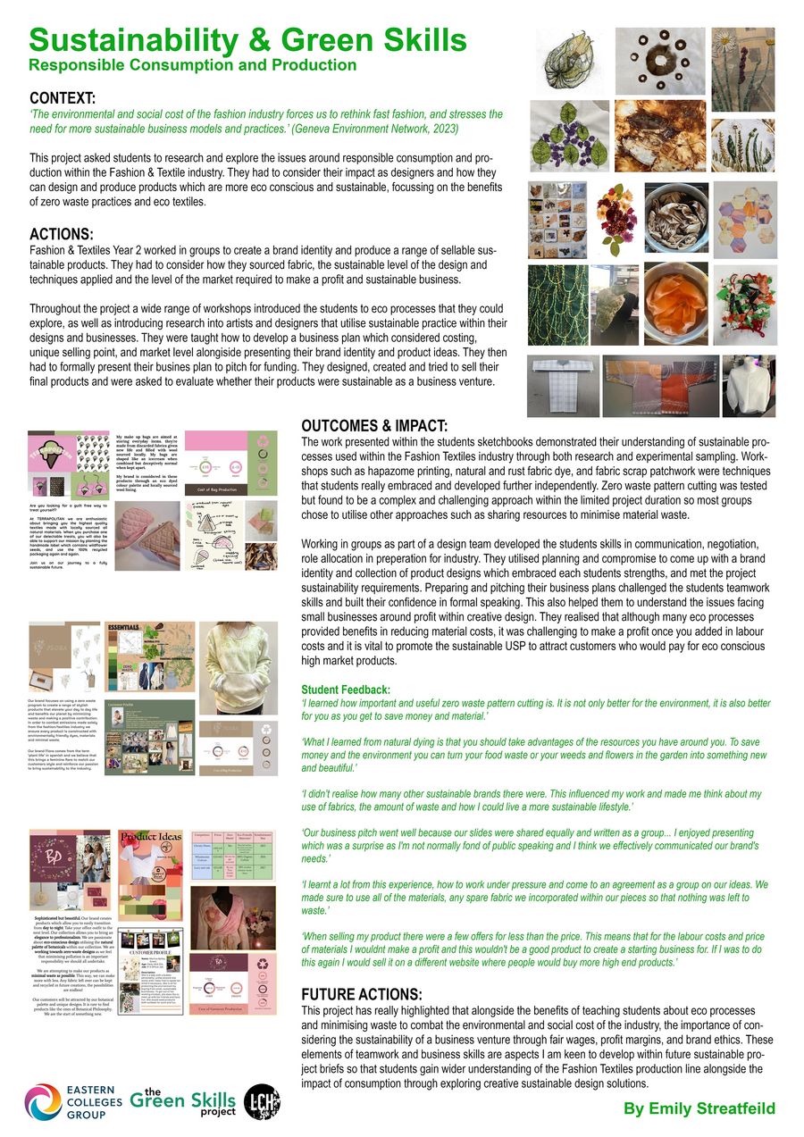 Impact of eco textiles and zero waste design practices Emily by Eastern ...