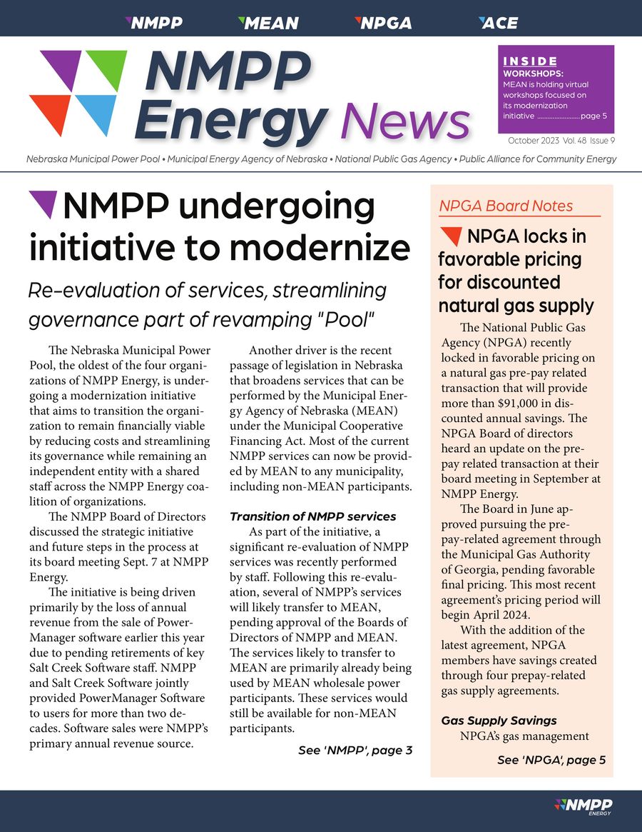 October NMPP Energy News by NMPP Energy - Flipsnack
