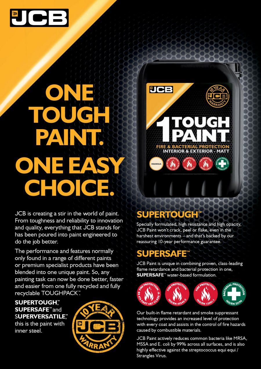 JCB Paint 1TOUGH PAINT leaflet by Shane McKay - Flipsnack