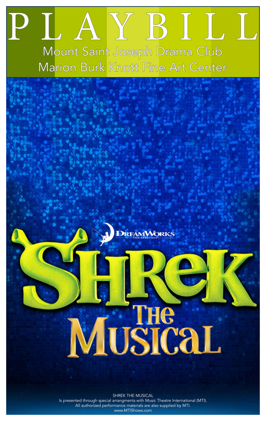 Shrek Program by Mount... - Flipsnack