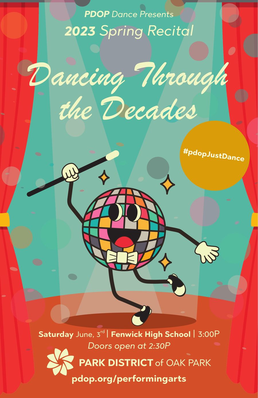 Dancing Through the Decades 2023 Spring Recital Booklet by Park ...
