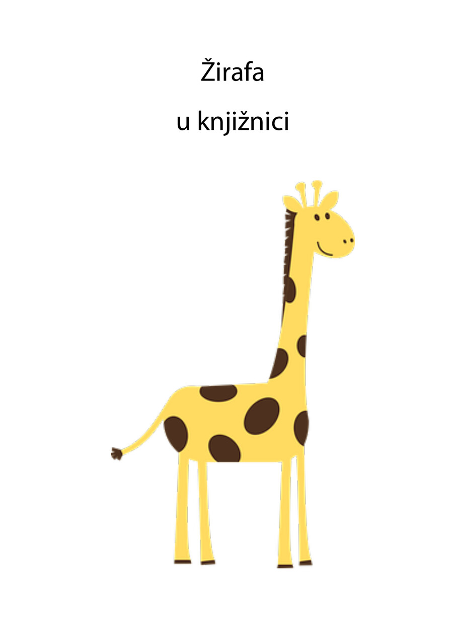 zirafa u knjiznici by Feodora Gubaš - Flipsnack