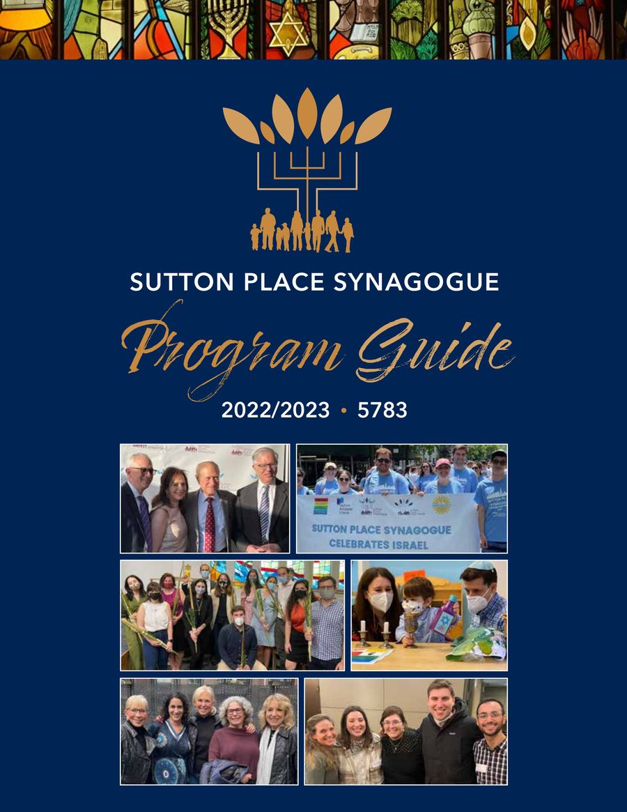 2022-2023 Program Guide by SuttonPlaceSynagogue - Flipsnack