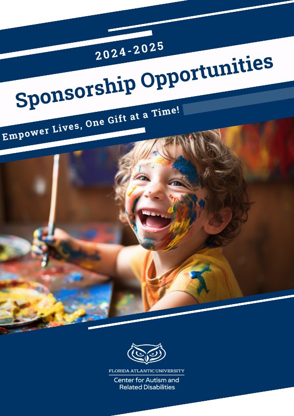 Sponsorship Opportunities 2024-2025 by FAU CARD - Flipsnack