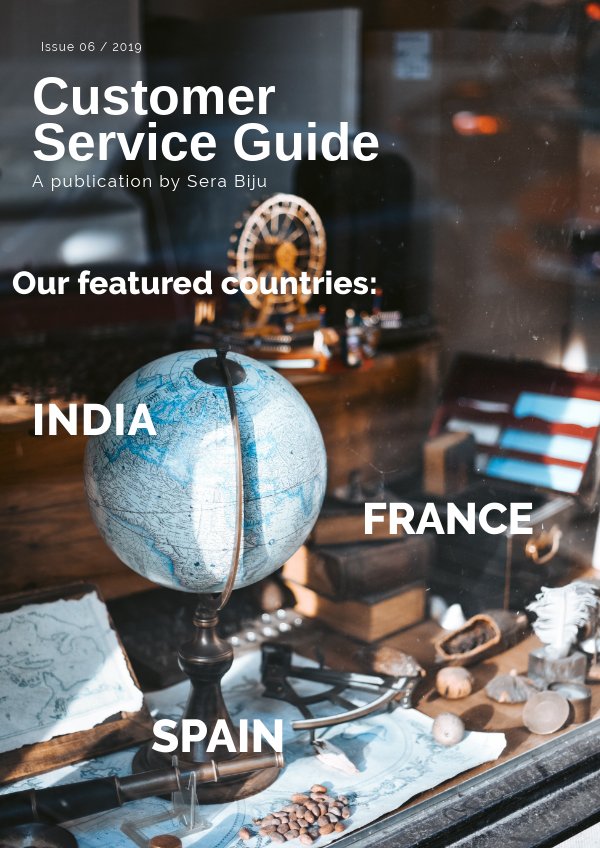 Customer Service Guide by Sera Biju - Flipsnack