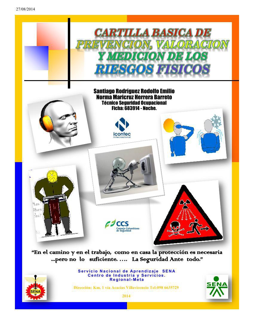 CARTILLA RIESGOS FISICOS by Santiago... - Flipsnack