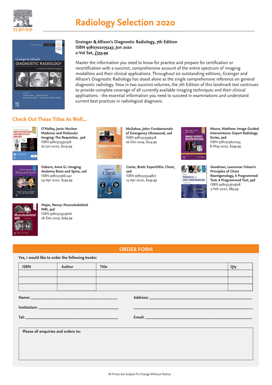 Radiology 2020 by Elsevier - Flipsnack
