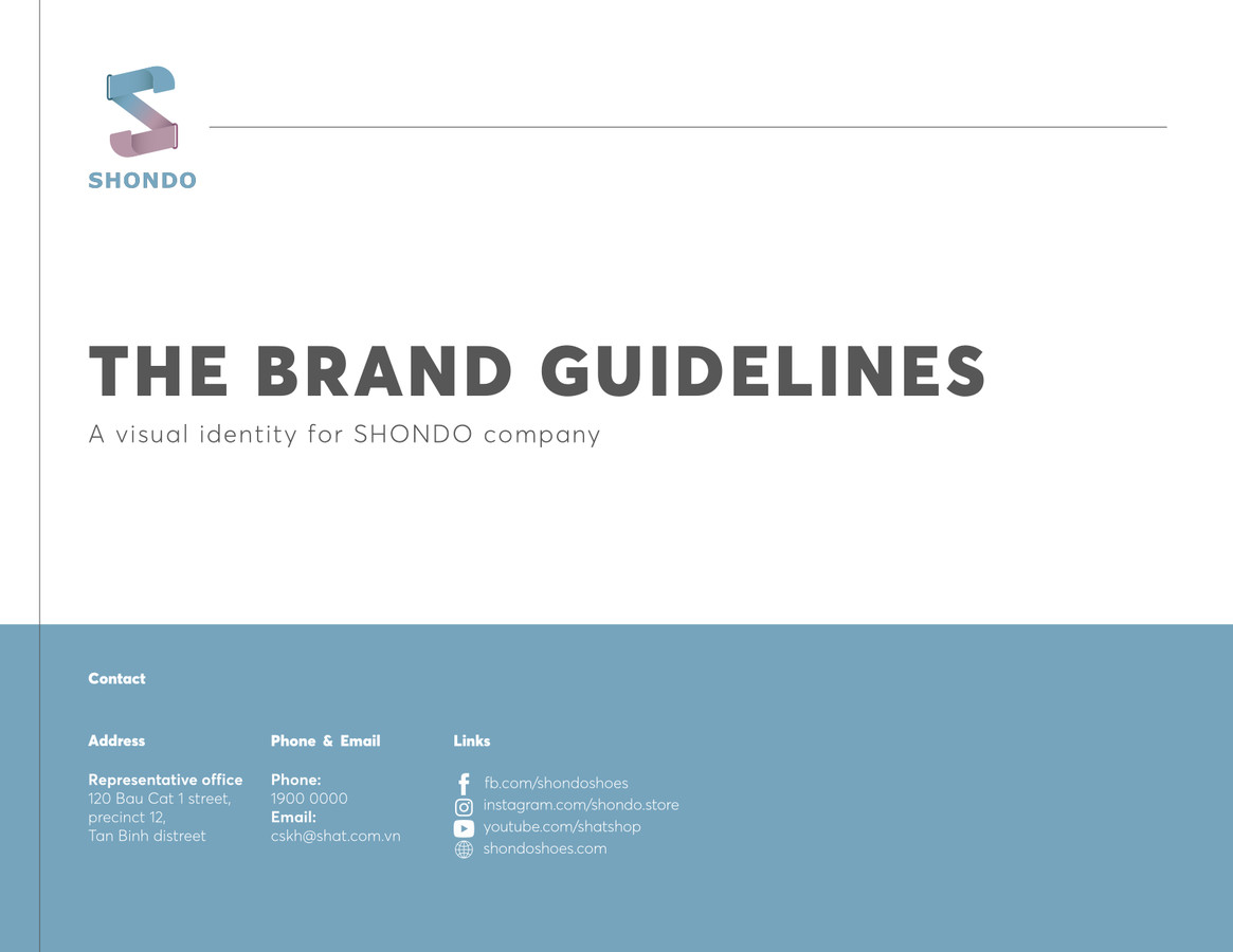 SHONDO's BRAND GUIDELINES by Ngọc Minh Nguyễn - Flipsnack