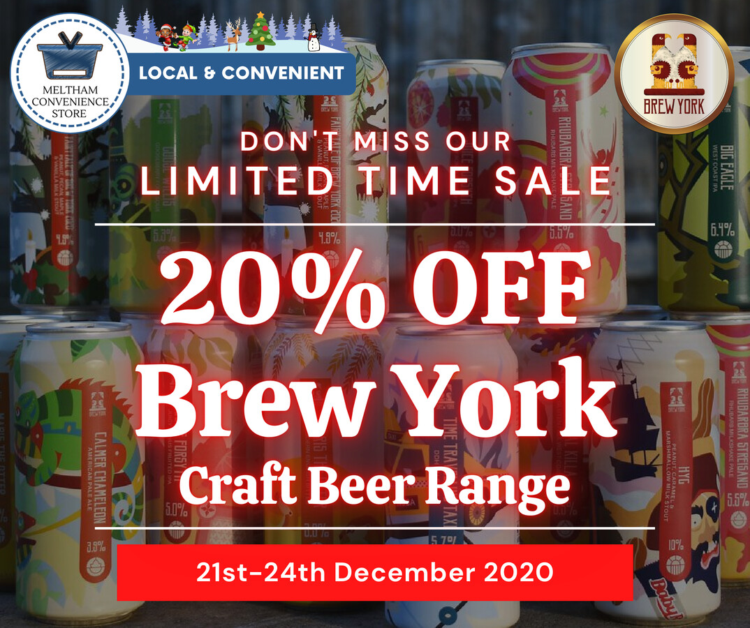 MCS - 20% Off Brew York 21 Dec to 24 Dec 2020 by Neill Curran - Flipsnack