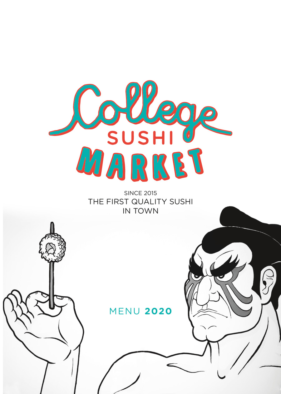 Menu Sushi Market by - Flipsnack