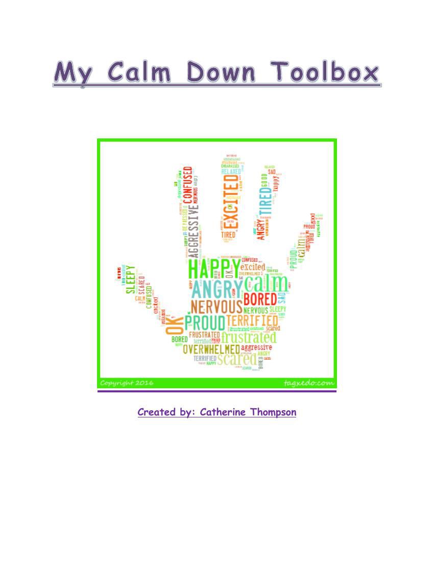 Calm Down Toolbox by cathompson - Flipsnack
