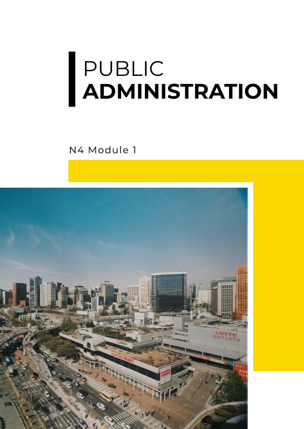 Public Administration N4 Module 1 by E-Publishing - Flipsnack