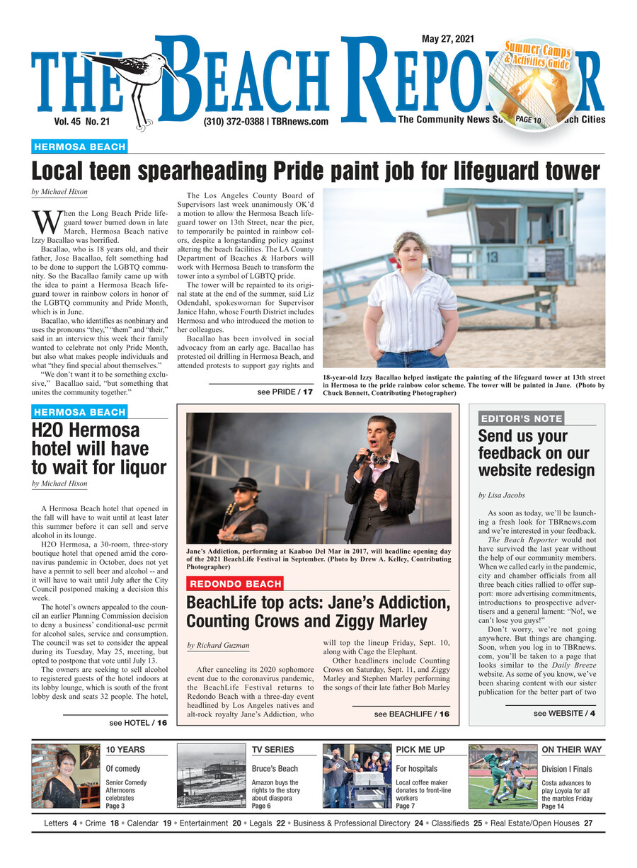 The Beach Reporter | May 27, 2021 by Grunion Gazette - Flipsnack
