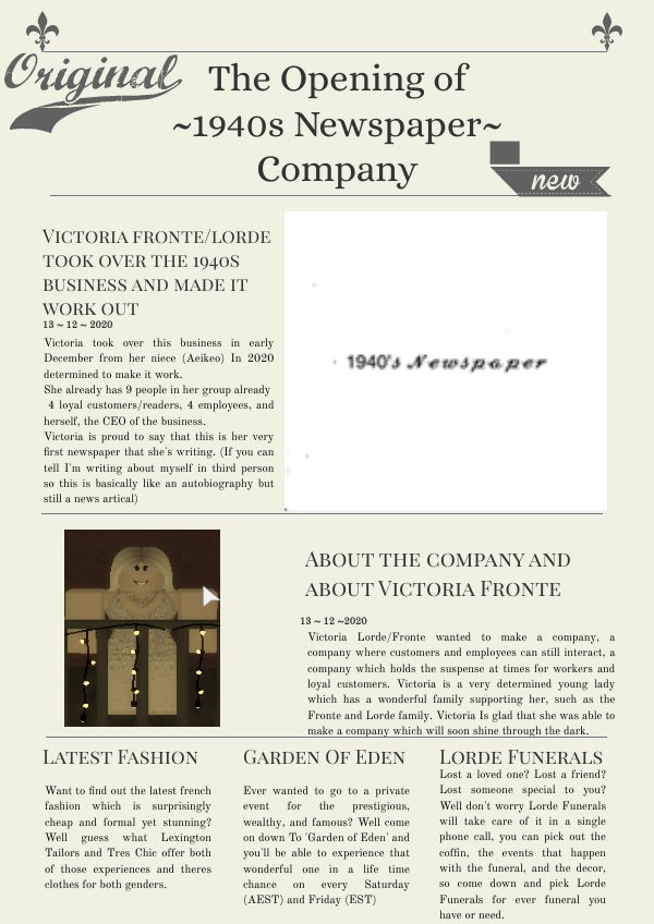 1940s Newspaper: First Edition by ???????? ?????é - Flipsnack